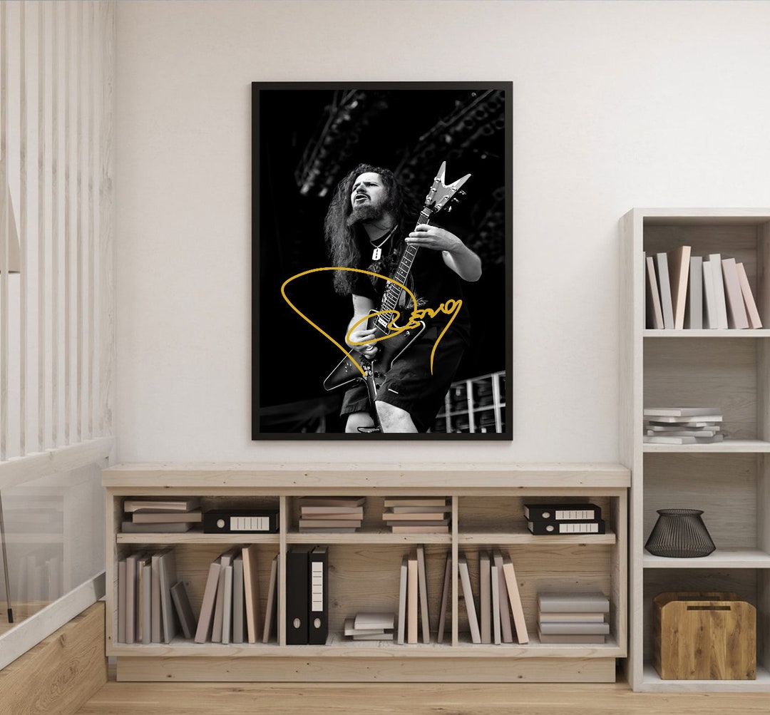 Pantera Dimebag Darrell Memorial Signature Poster Guitarist - Etsy