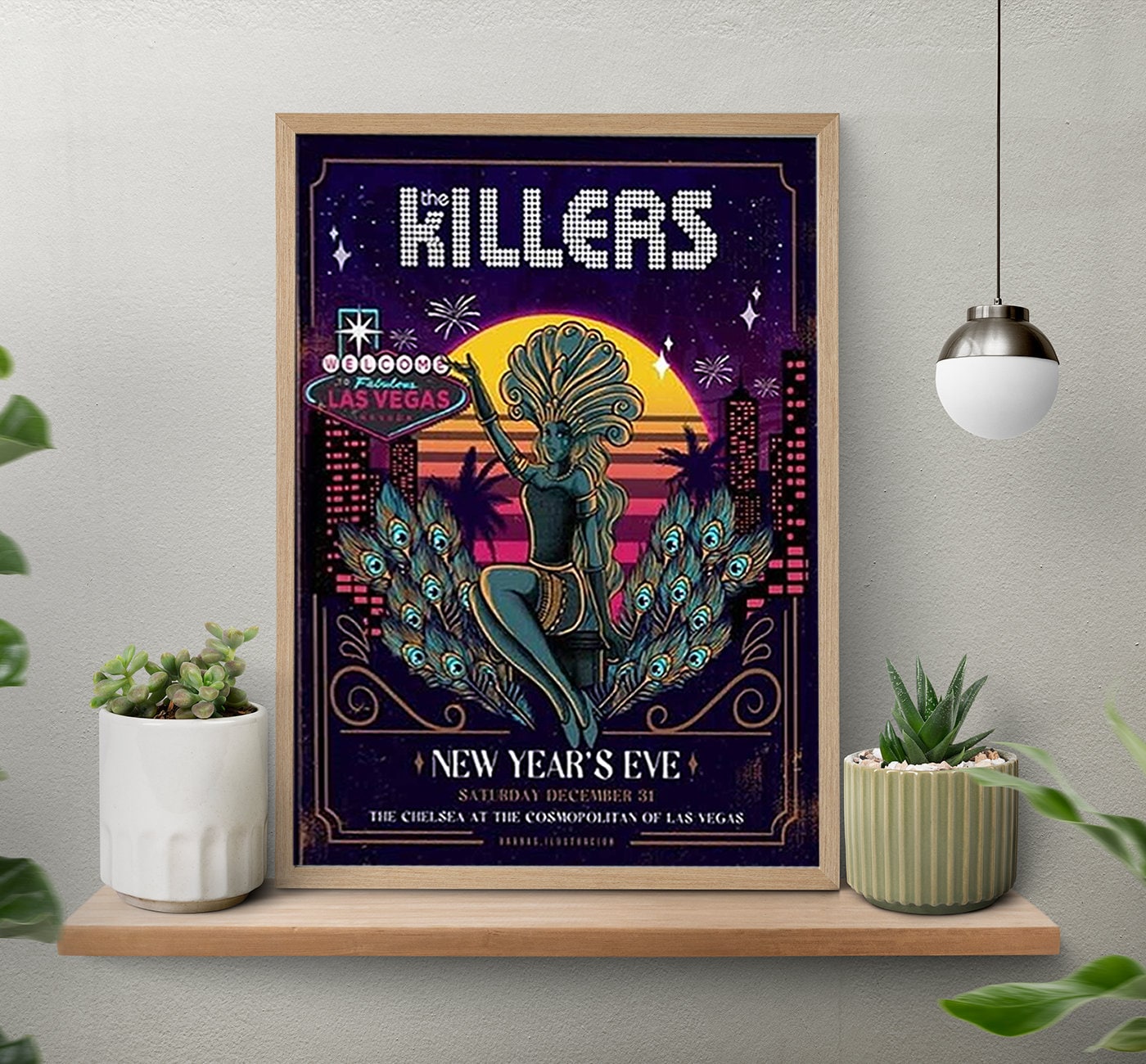 The Killers Band Poster, The Killers Tour Poster sold by Booby Wan ...