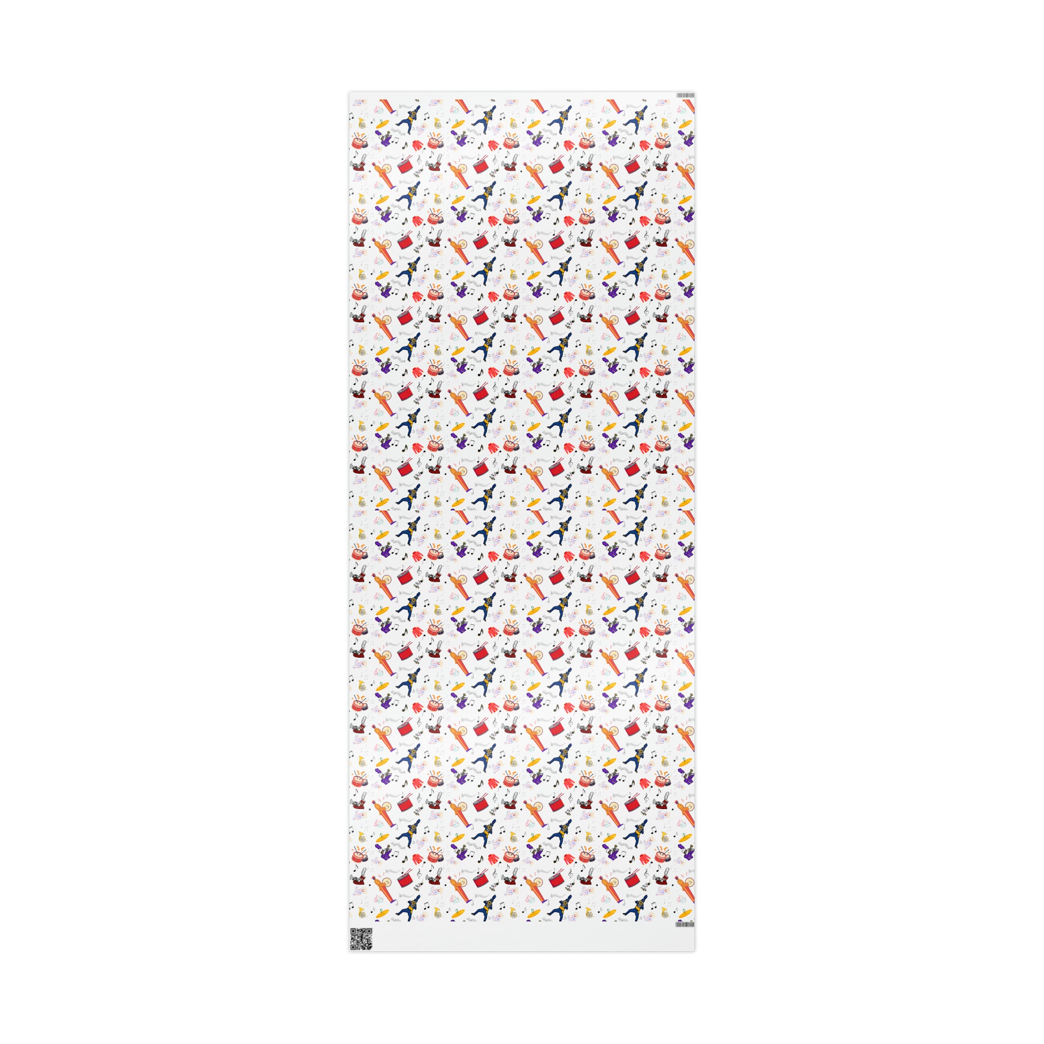 Marching Band Wrapping Paper, School Band Gift Wrap, Band Musician Gift ...