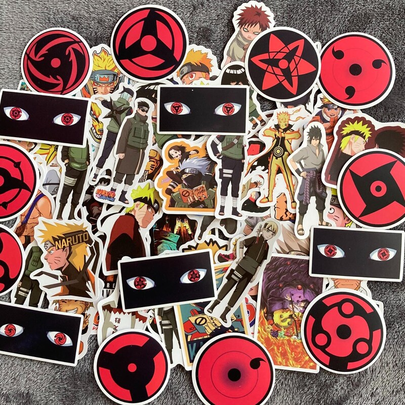 Naruto Stickers - Etsy