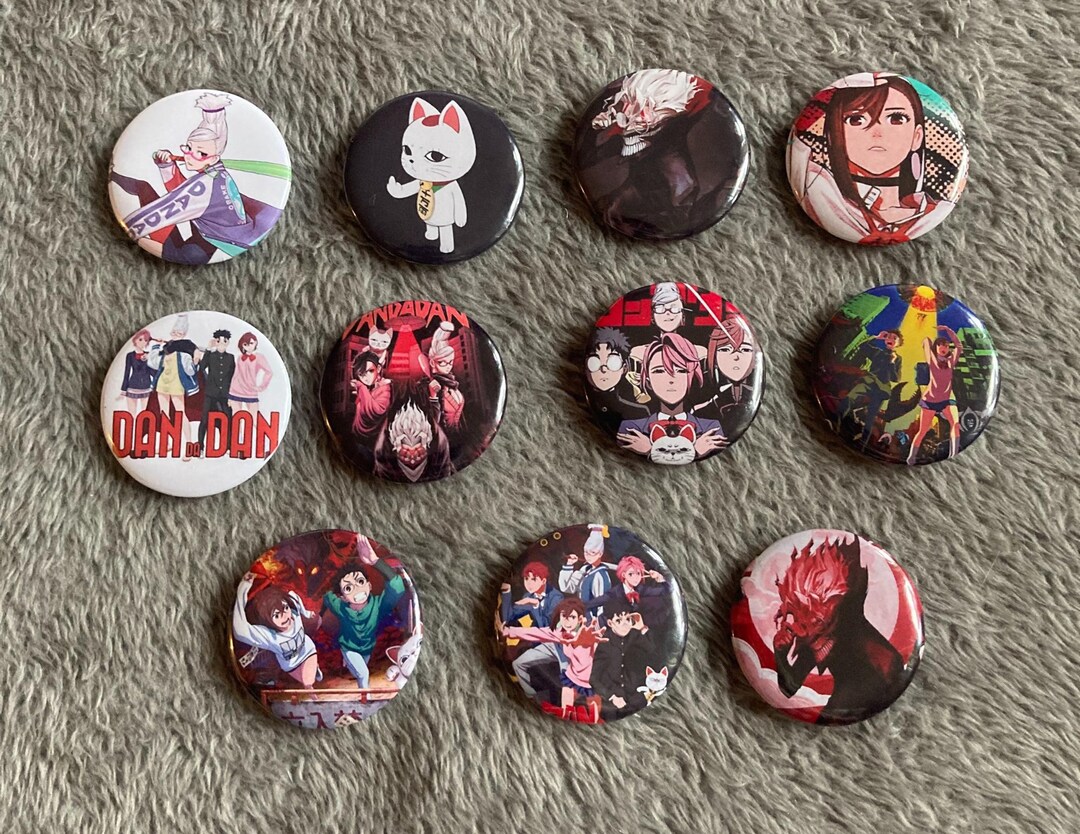 Dandadan Anime Pin Badge –high-quality Anime Pins Featuring Okarun ...