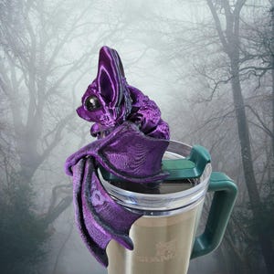 Halloween Bat Straw Topper * Stanley or Brumate 30 Oz / 40oz Straw ...