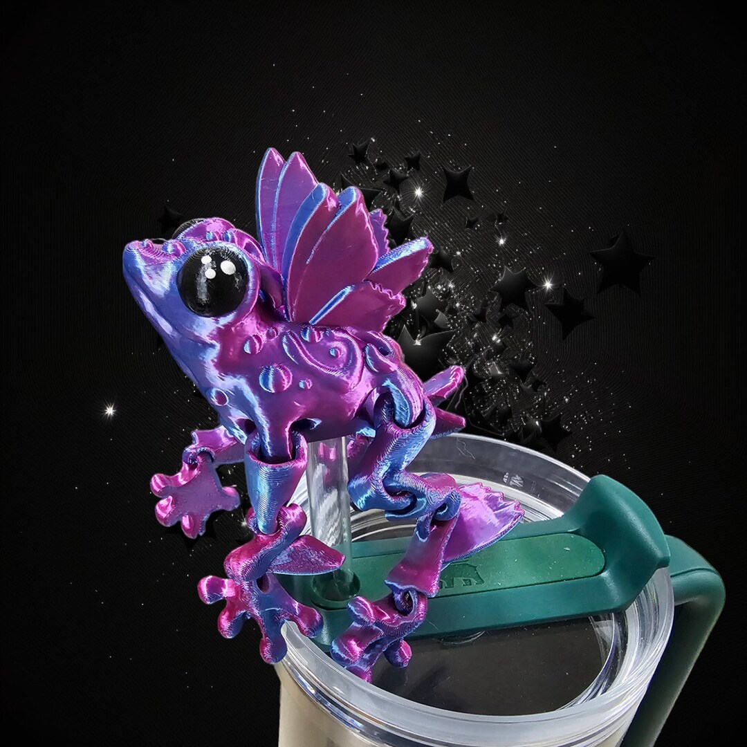 Butterfly Frog Straw Topper * Stanley or Brumate 30 Oz or 40oz Straw ...