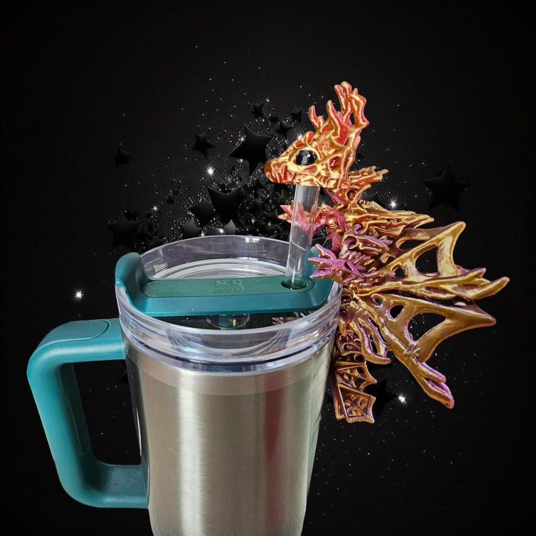 Wicked Wing Straw Topper Stanley or Brumate 30 Oz / 40oz Straw Topper ...