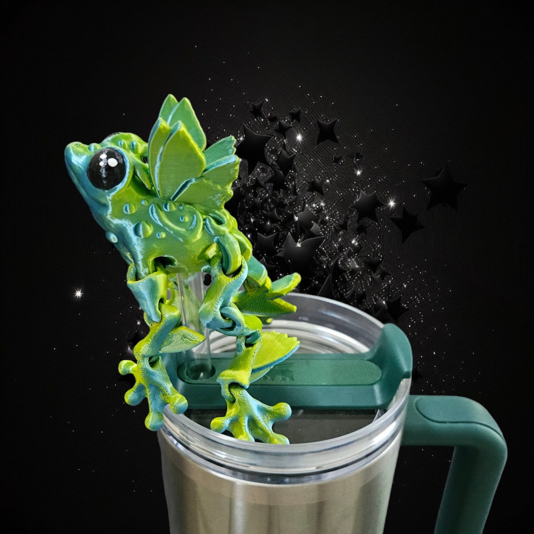 Butterfly Frog Straw Topper * Stanley or Brumate 30 Oz or 40oz Straw ...