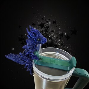 Lunar Wing Dragon Straw Topper * Stanley or Brumate 30oz or 40oz Straw ...