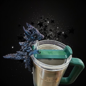 Lunar Wing Dragon Straw Topper * Stanley or Brumate 30 Oz or 40oz Straw ...
