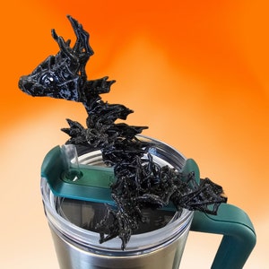 Wicked Dragon Straw Topper * Stanley 30 Oz or 40oz Straw Topper * Fits ...