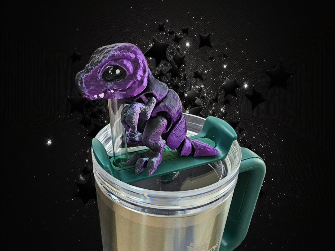 T-rex Straw Topper * Stanley 30 Oz or 40oz Straw Topper * Fits 10mm ...