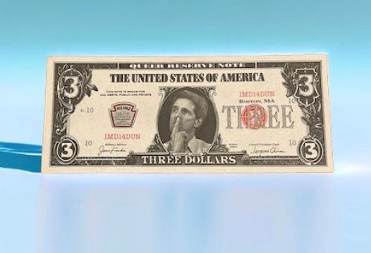 2004 Slick Times Three Dollar United States Bank Note Humorous Funny ...