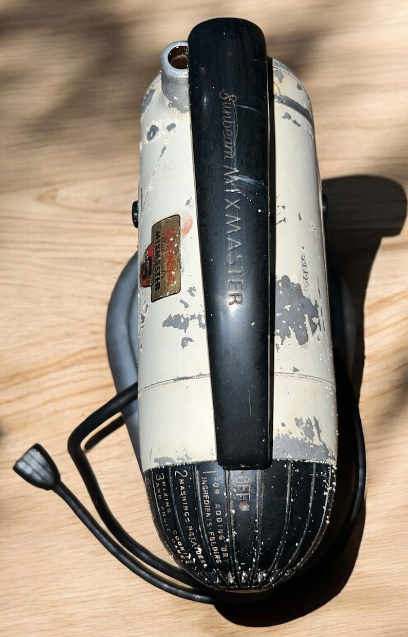 Sunbeam Mixmaster Model 9 Manufactured in 1947 - Etsy