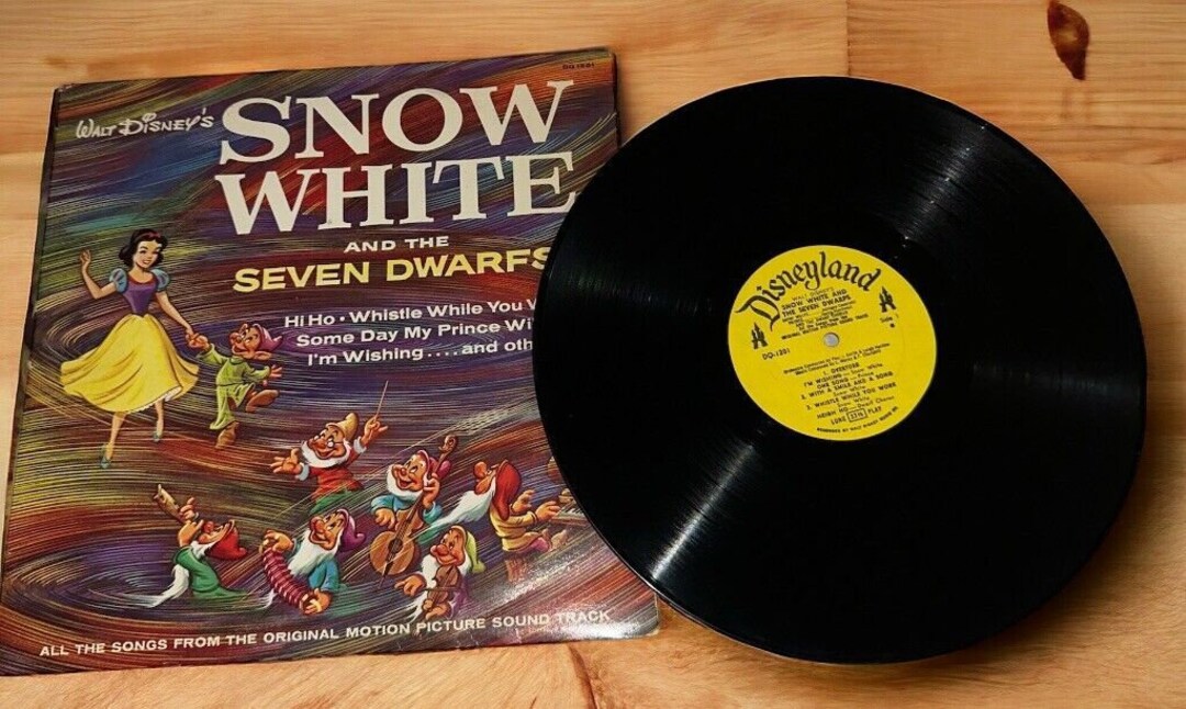 Walt Disneys Snow White and the Seven Dwarfs Original Soundtrack Vinyl ...