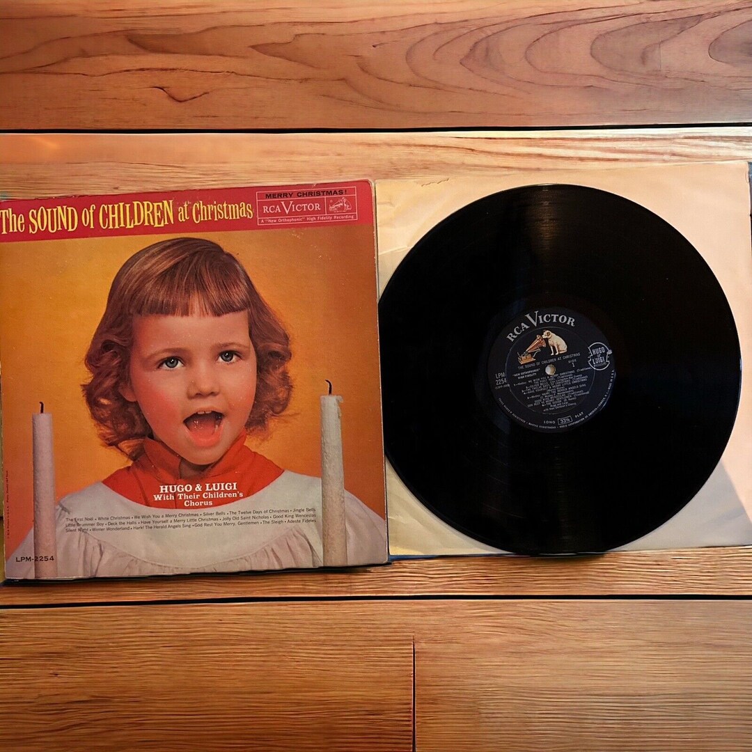 Hugo & Luigi the Sound of Children at Christmas Vinyl 1960 RCA LPM 2254 ...
