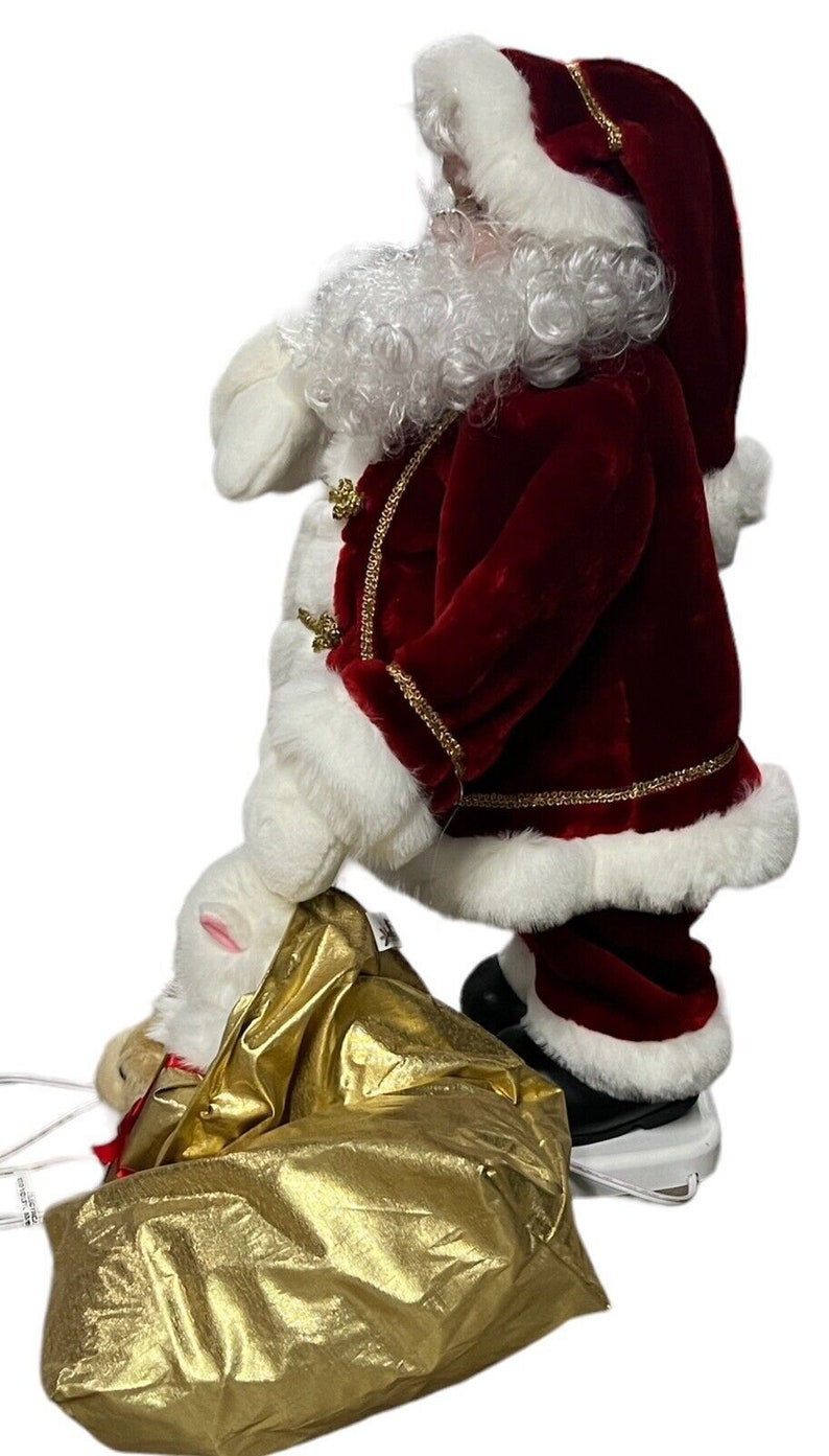 Vintage 29 Santas Best Animated Santa Moves Arm and Head Move - Etsy