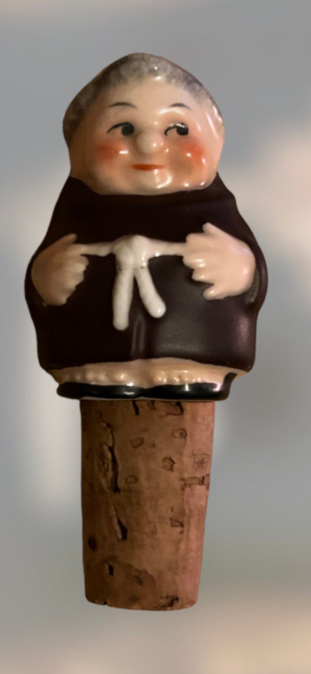 Goebel Friar Tuck Liquor Decanter Cork West Germany - Etsy