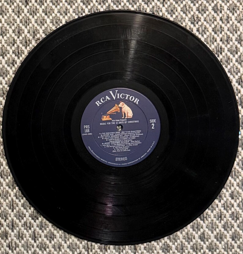 RCA Victor Presents Music for the Twelve Days of Christmas. - Etsy