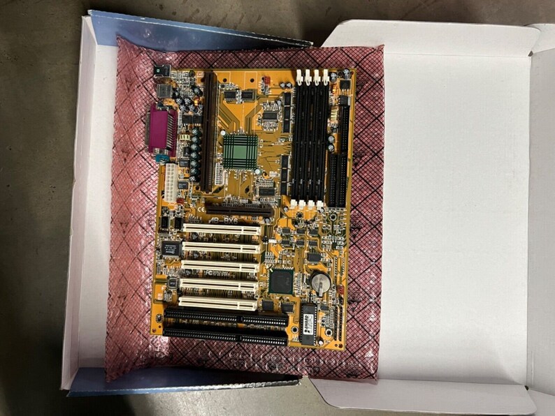 ABIT Ab-bx6 Pc PII Pentium II Slot Vintage Motherboard Wit Pci Agp Isa Overclock - Etsy
