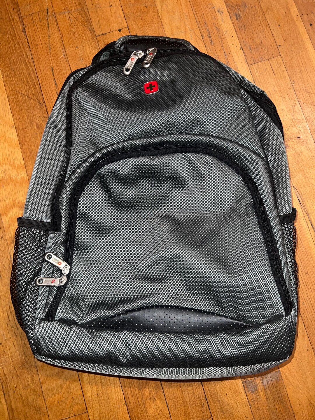 Swiss Wegner Gray Backpack - Etsy