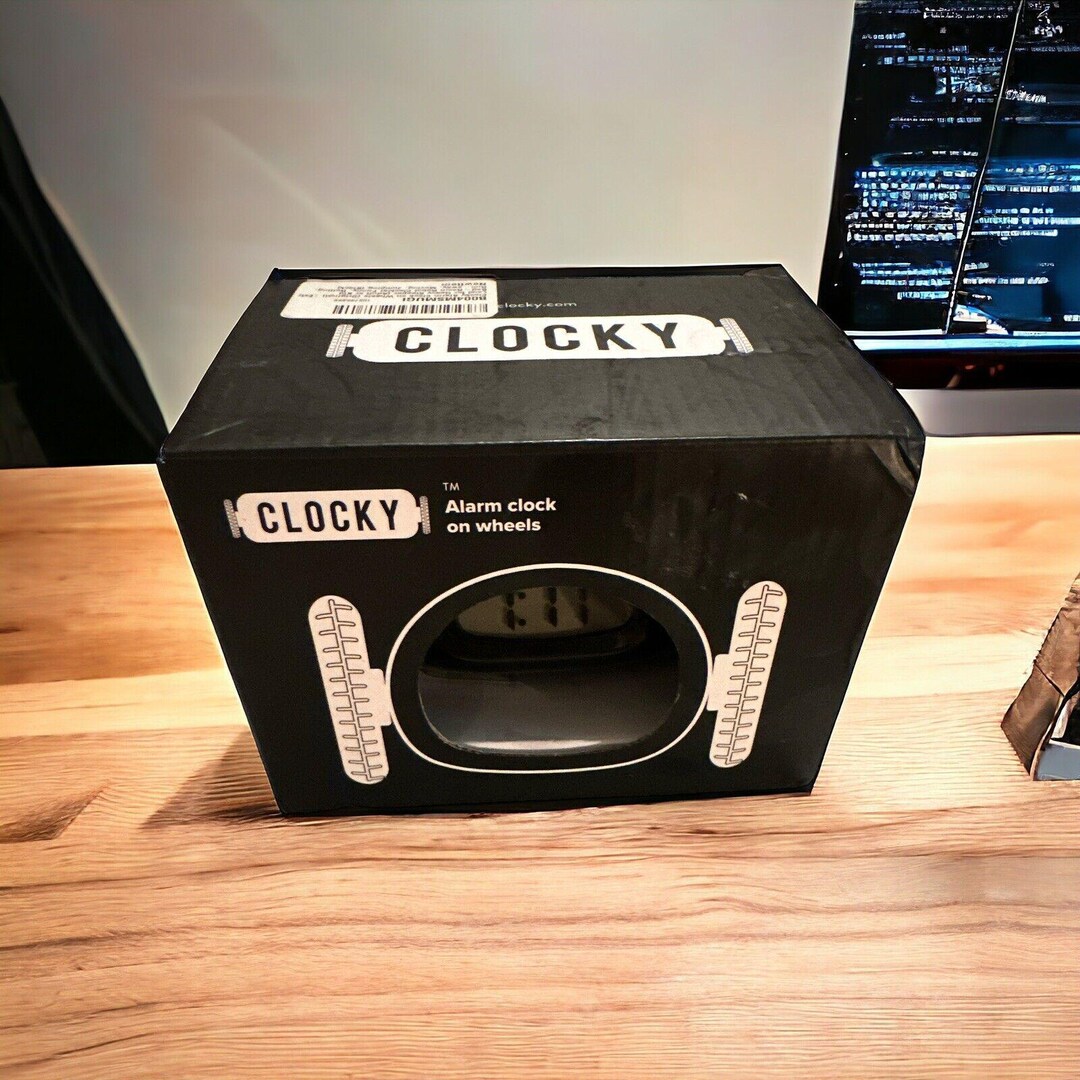 Clocky Alarm Clock on Wheels New in Box Run Away Alarm Clock - Etsy