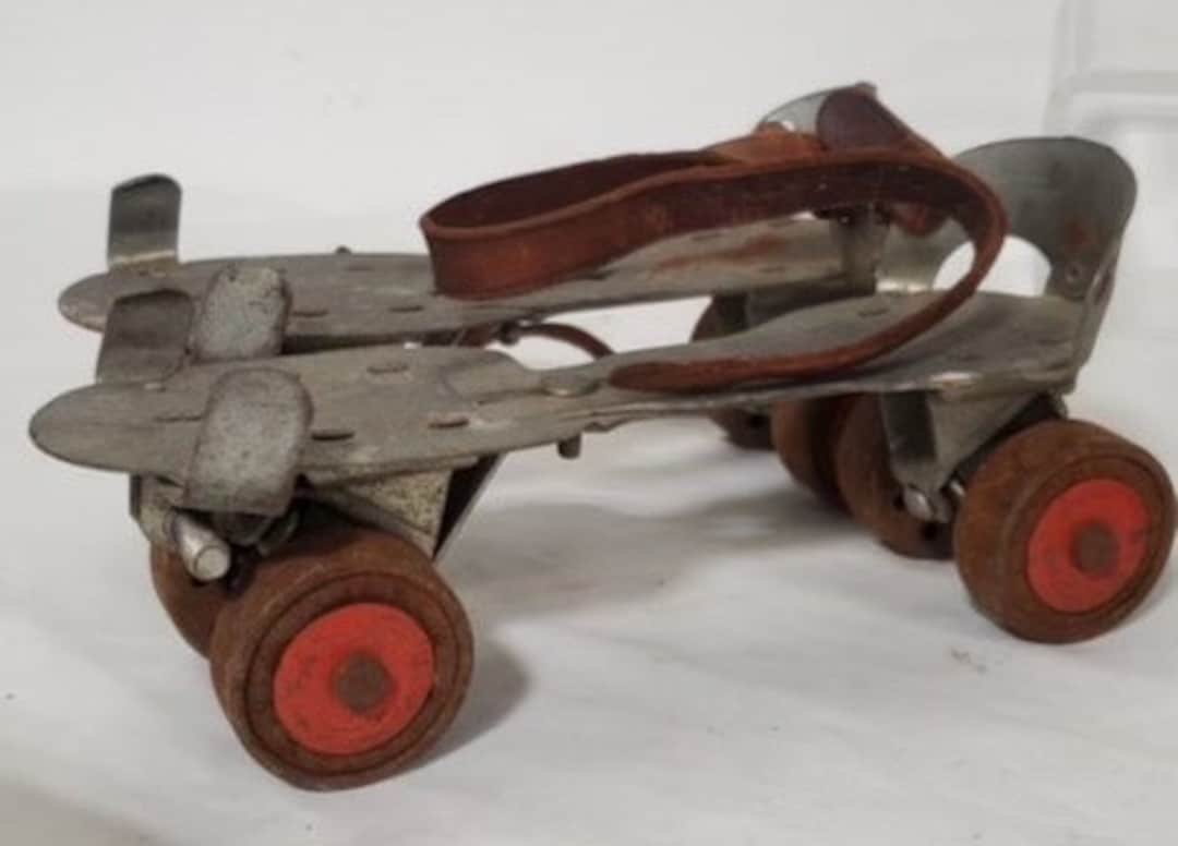 Union #5 Vintage 1950’s Metal Sidewalk Roller Skates - Etsy