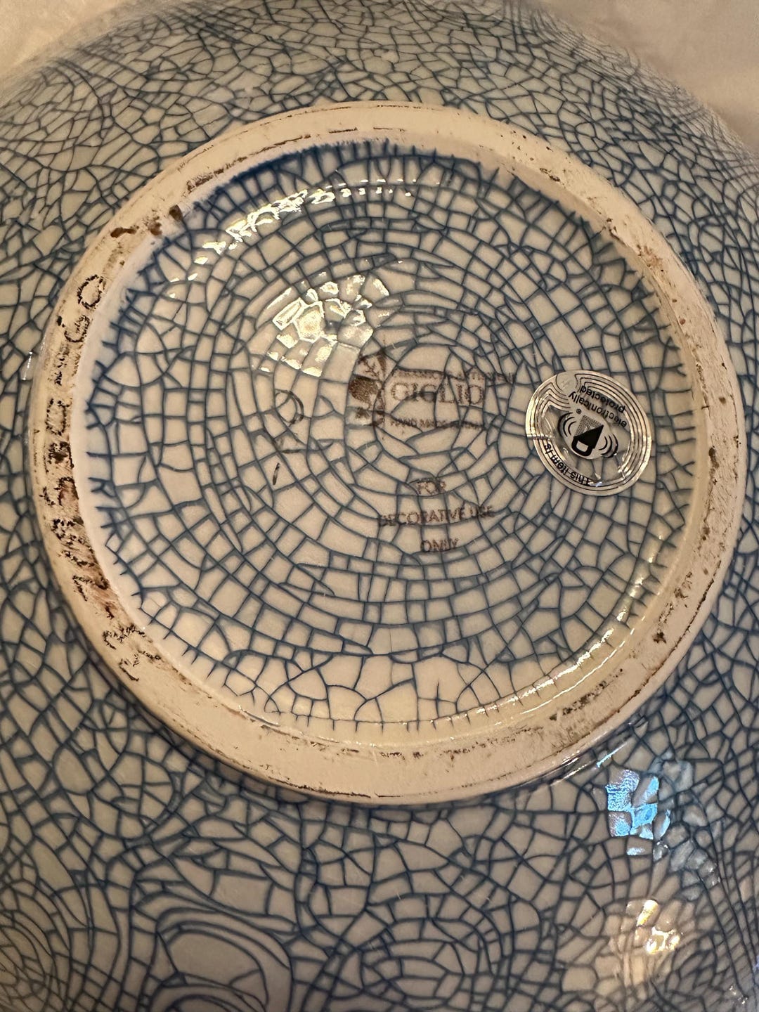 Ceramiche Artistiche Giglio Italy Pasta Bowl Charger Plate Handmade ...