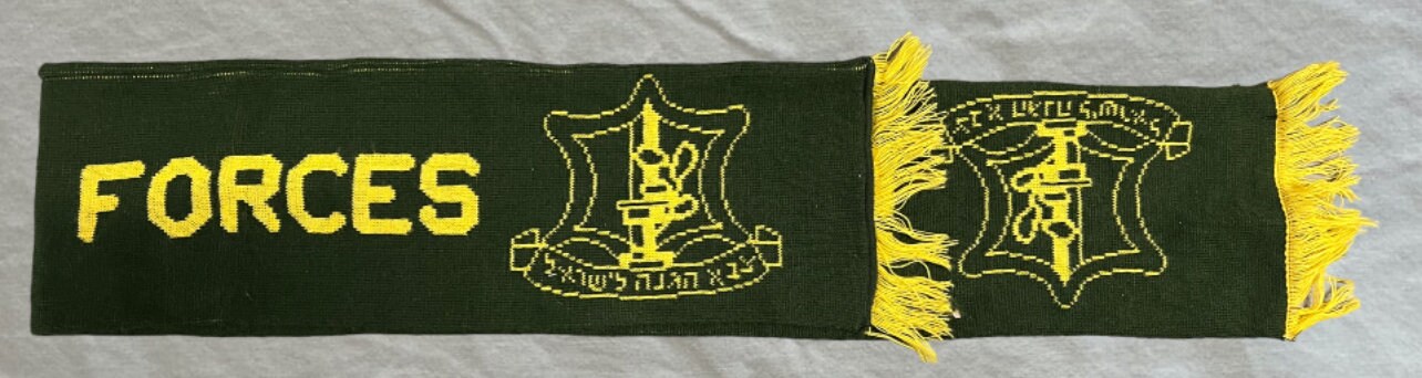 Vintage Israel Defense Forces Military Scarf - Etsy