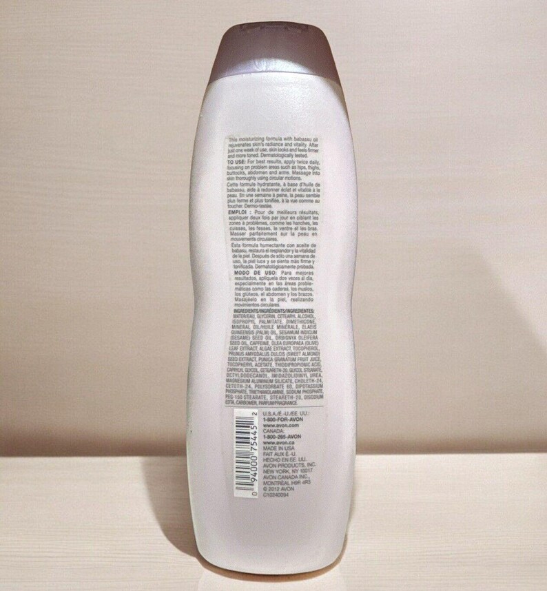 AVON Skin so Soft Firm & Restore babassu Body Lotion 11.8 Oz New Sealed ...