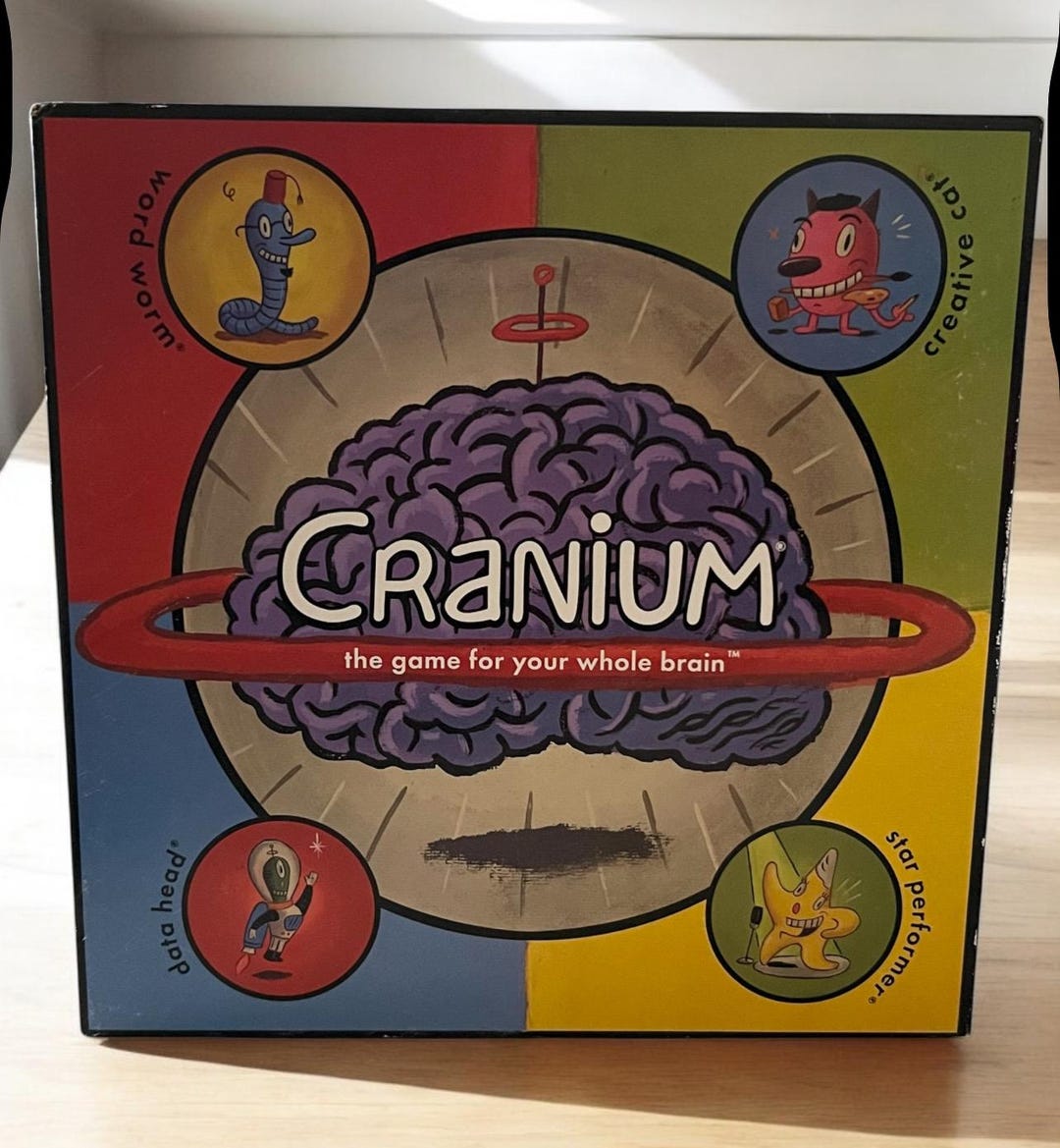 Vintage Cranium Board Game - Etsy