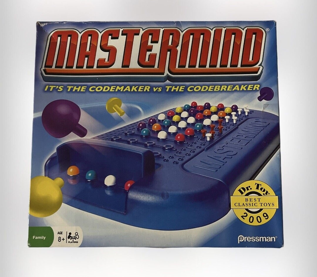 VTG Mastermind the Classic Game of Logic & Deductions Codemaker Vs ...