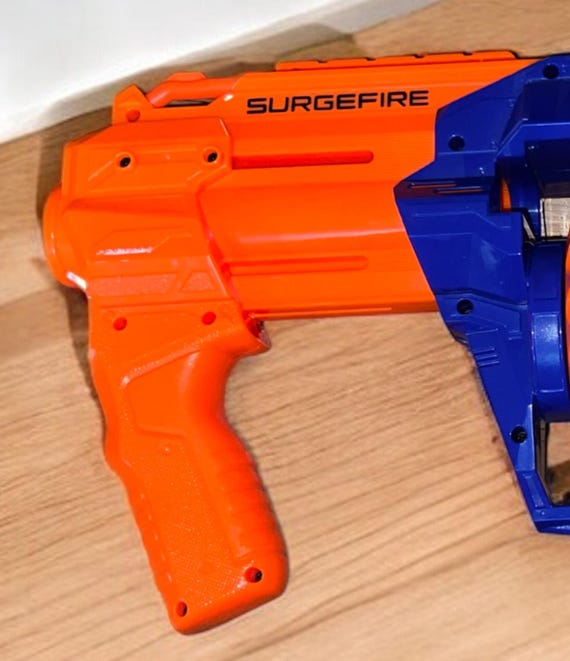 Nerf Elite Surgefire 15 round Drum Mag Toy Gun Etsy
