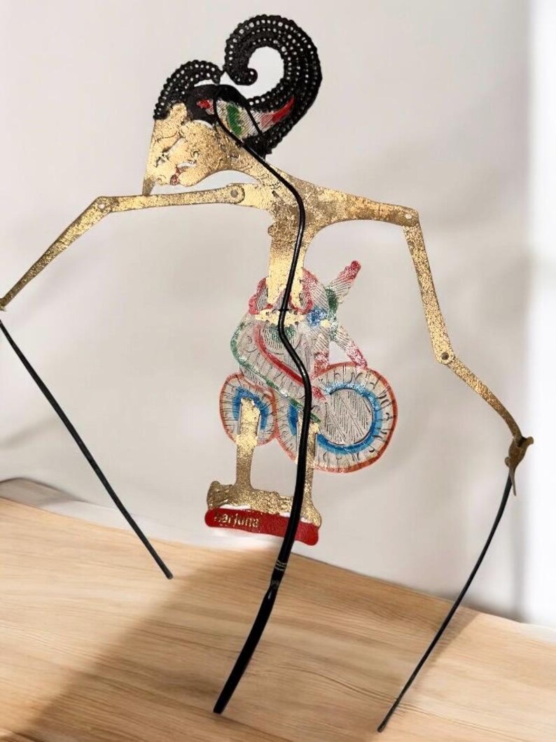 Fine Collection Arjuna Shadow Puppets/ High Quality Shadow Puppets ...