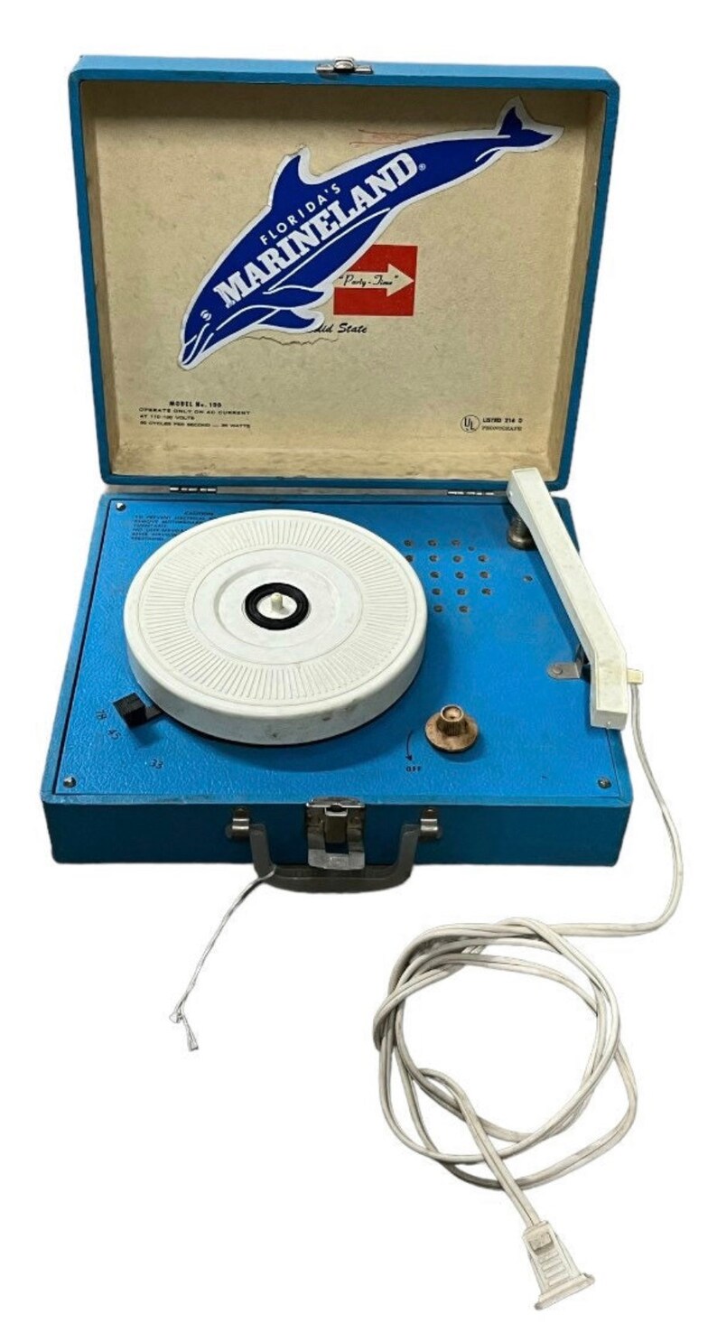 Vintage Imperial Party Time Record Player Solid State - Etsy