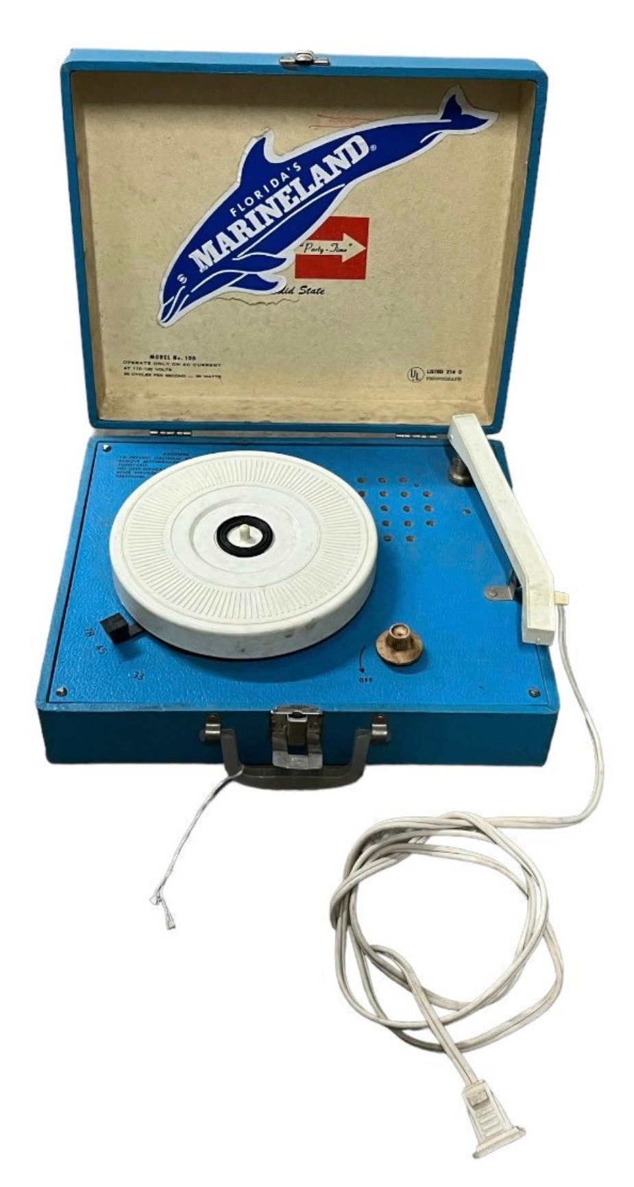 Vintage Imperial Party Time Record Player Solid State Phonograph Model ...