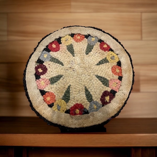 Hooked Chair Pads - Etsy