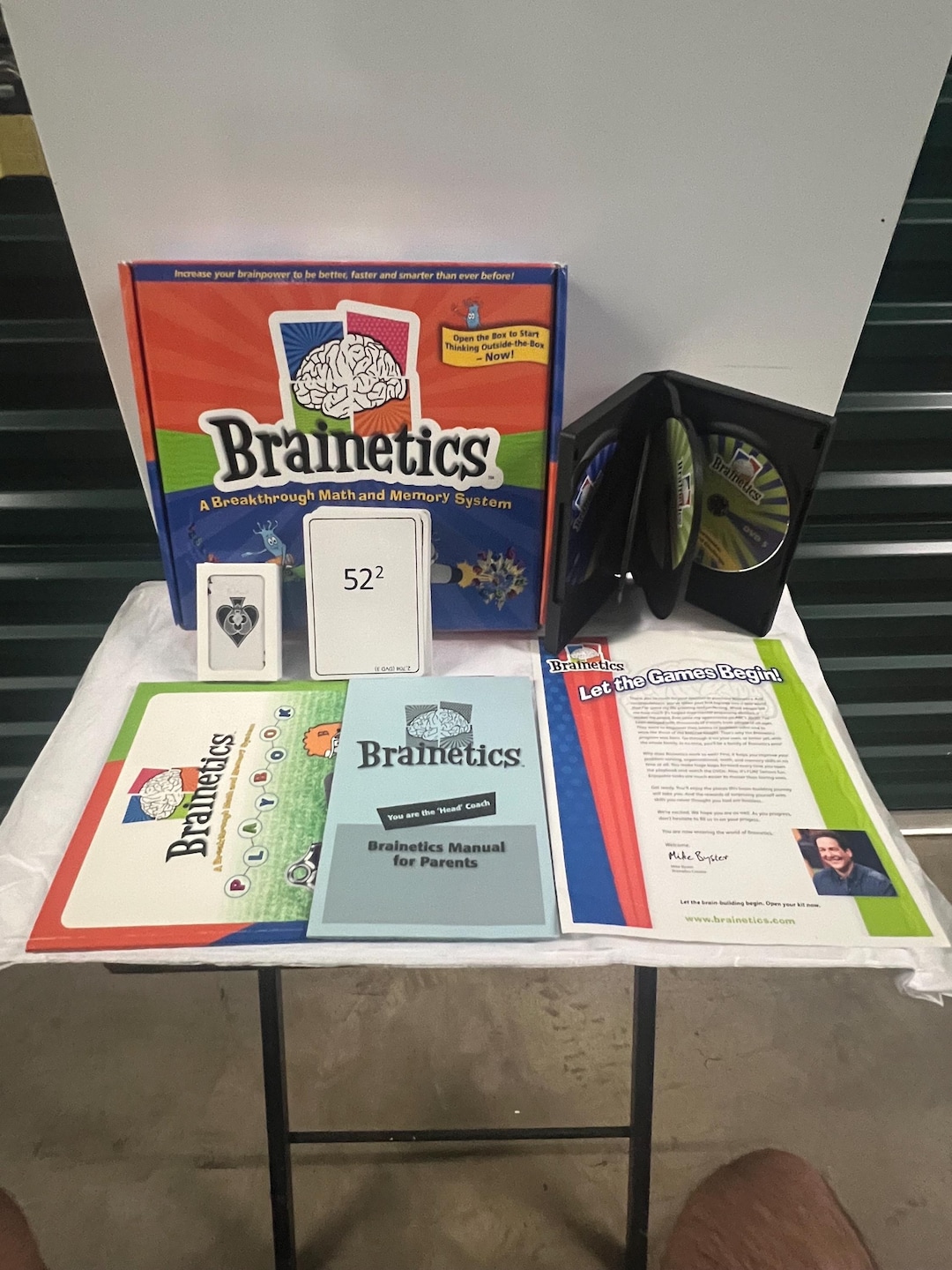 Brainetics Breakthrough Math and Memory System Complete Game - Etsy