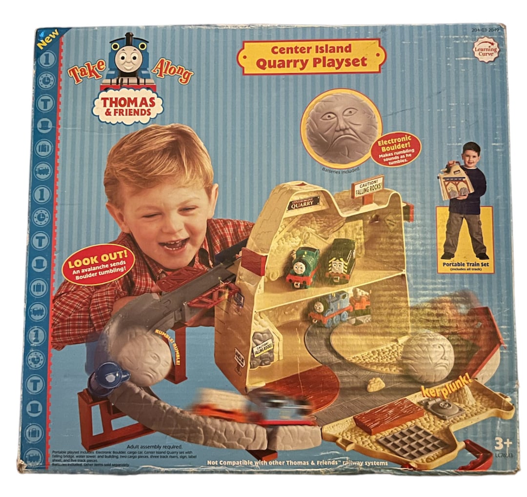 Take A Long Thomas & Friends Center Island Quarry Playset - Etsy