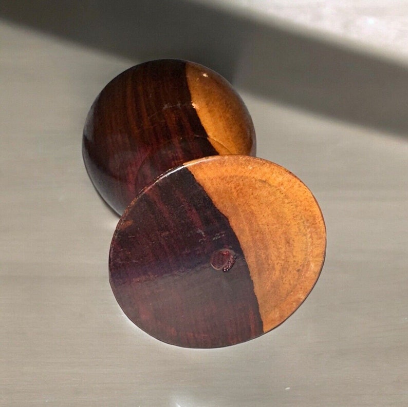 Antique Treenware Goblet, Wood Lignum Vitae Meaning Wood of Life in ...