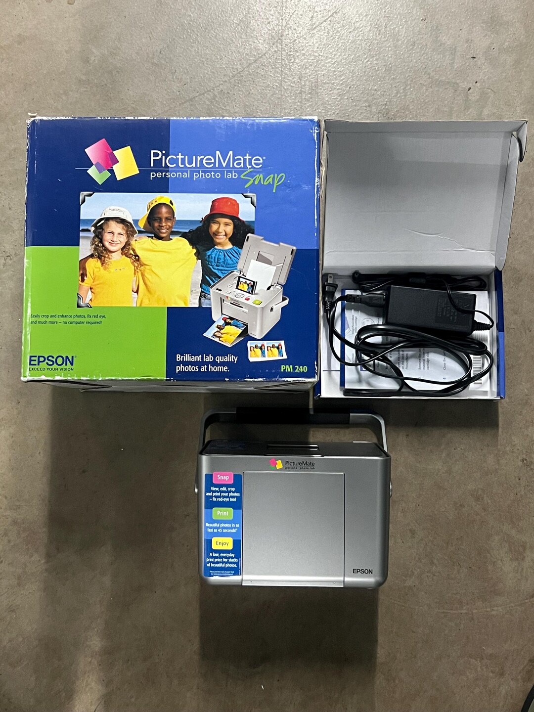 Epson Picturemate PM 240 Digital Photo Inkjet Printer - Etsy