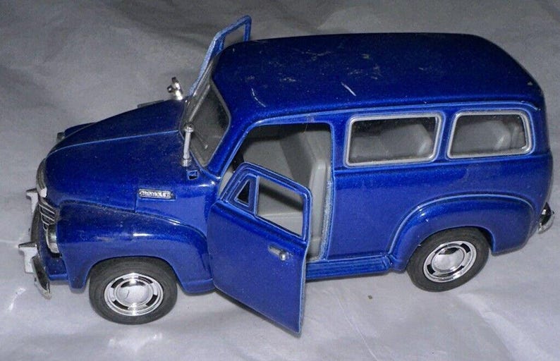 5 Kinsmart 1950 Chevy Chevrolet Suburban Diecast Model Toy Car 1:36 ...