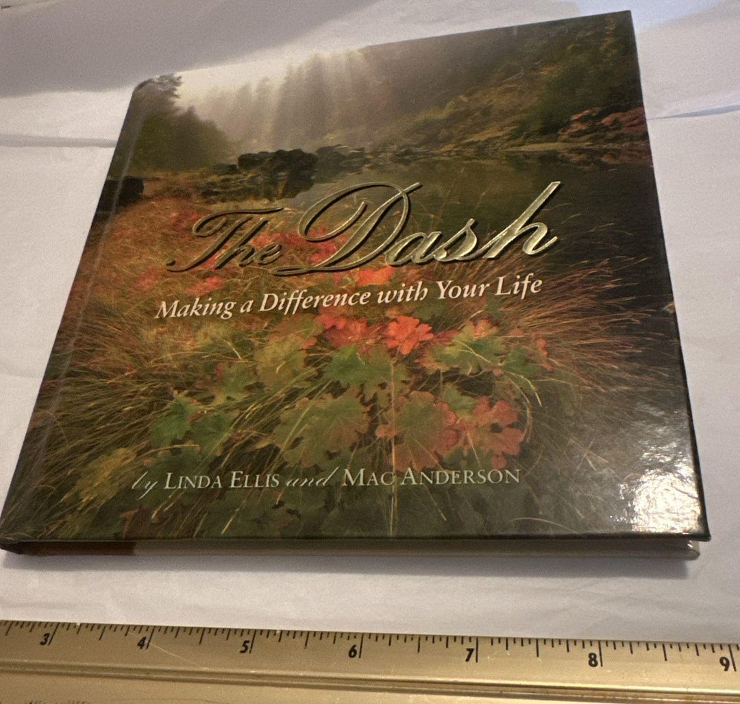 The Dash by Linda Ellis BOOK / CD / DVD Making a Difference With Your ...