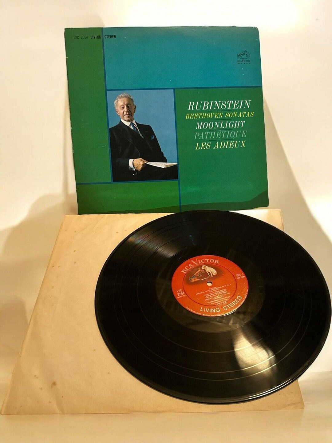 RCA LSC-2654 Artur Rubinstein Performing Beethoven's 3 Sonatas ...