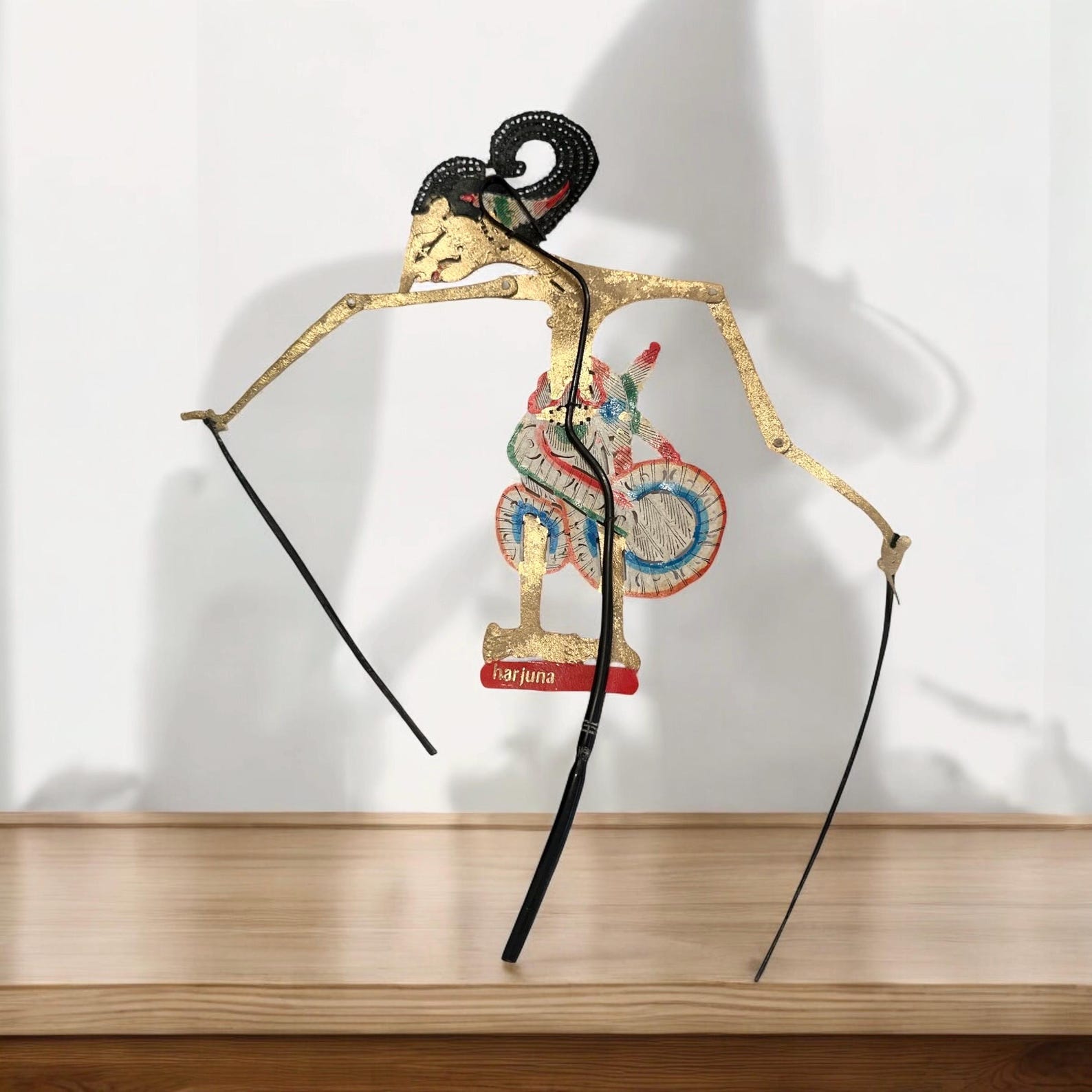 Fine Collection Arjuna Shadow Puppets/ High Quality Shadow Puppets ...