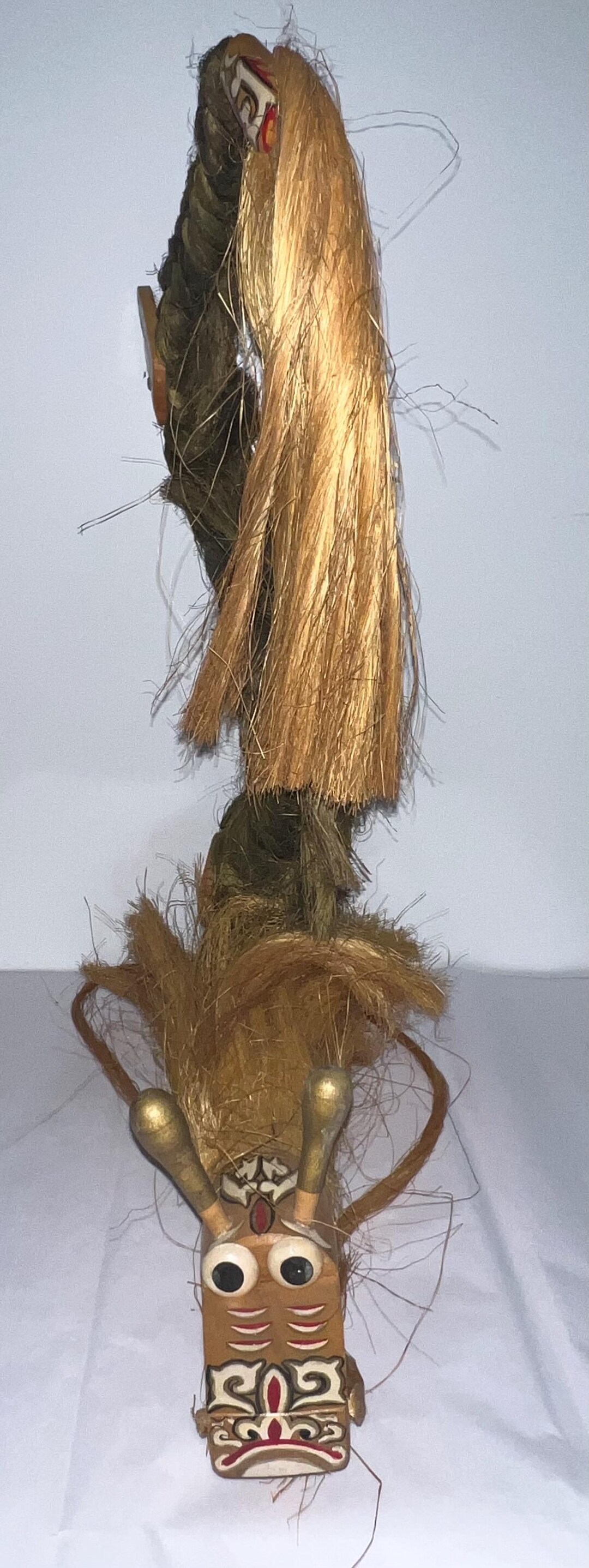 Straw Dragon Handmade Toy Taiwan Vintage 1960s Provenance. - Etsy