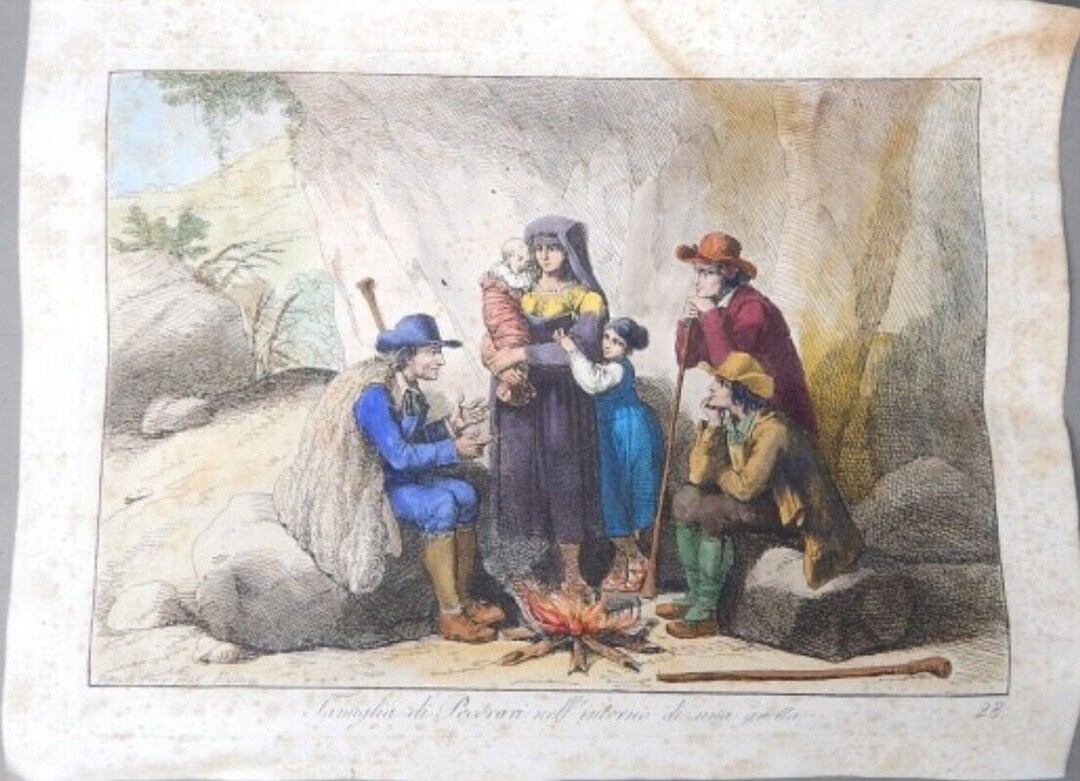 1815 BARTOLOMEO PINELLI Engraved Plates Italian - Etsy