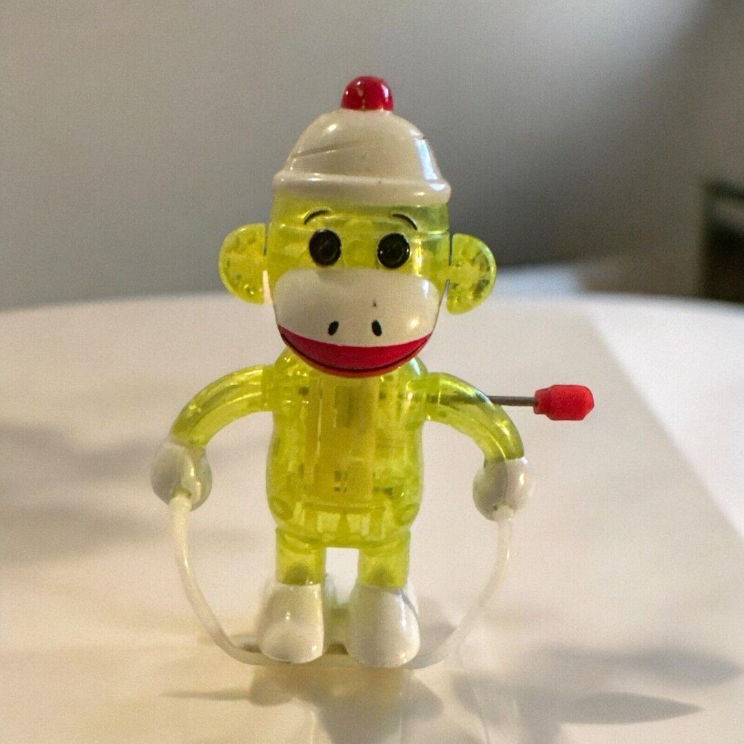 Sydney Z Wind Ups the Sock Monkey Mini Windup Toy - Etsy