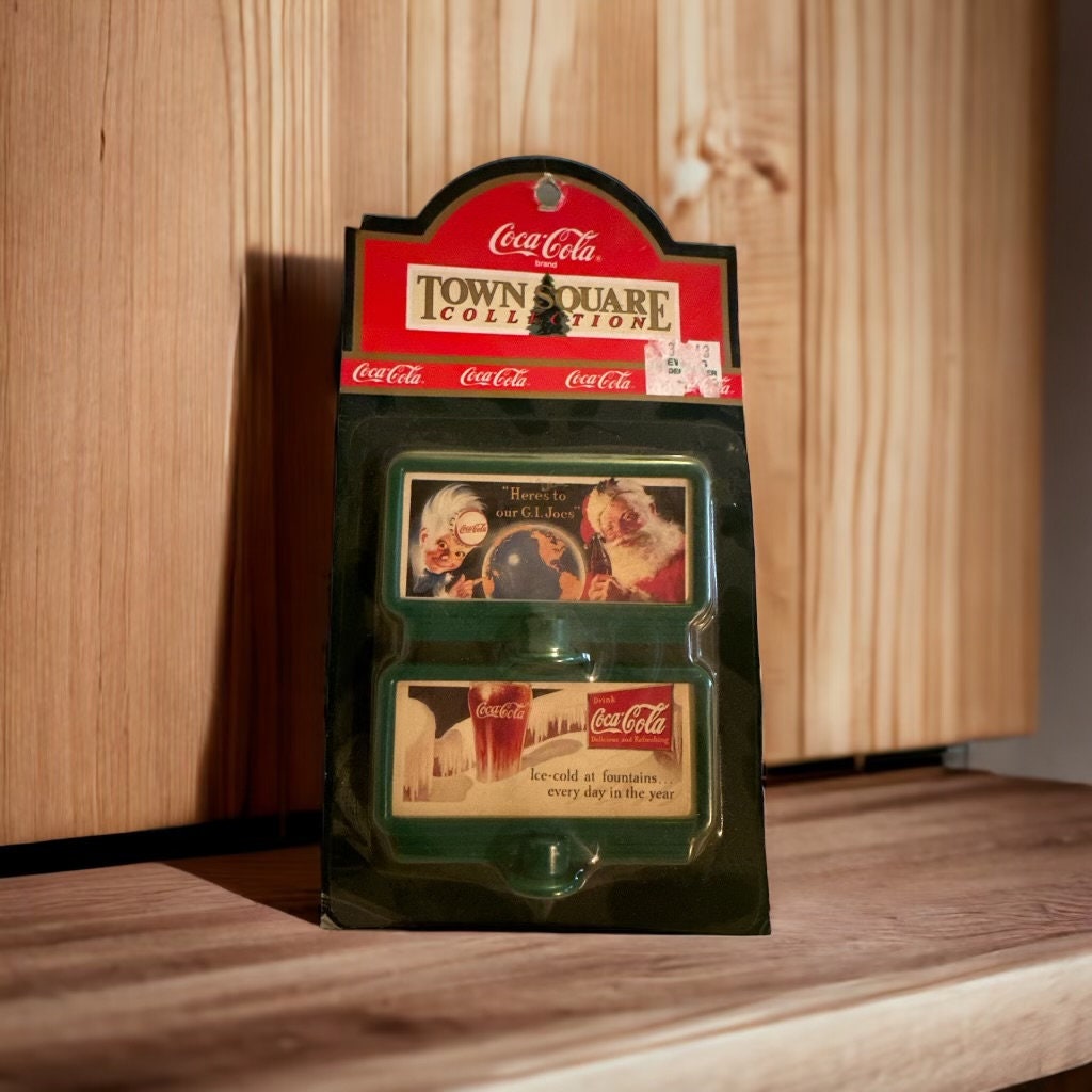 Vintage Coca Cola Town Square Collection Accessories Gil the Grocer ...