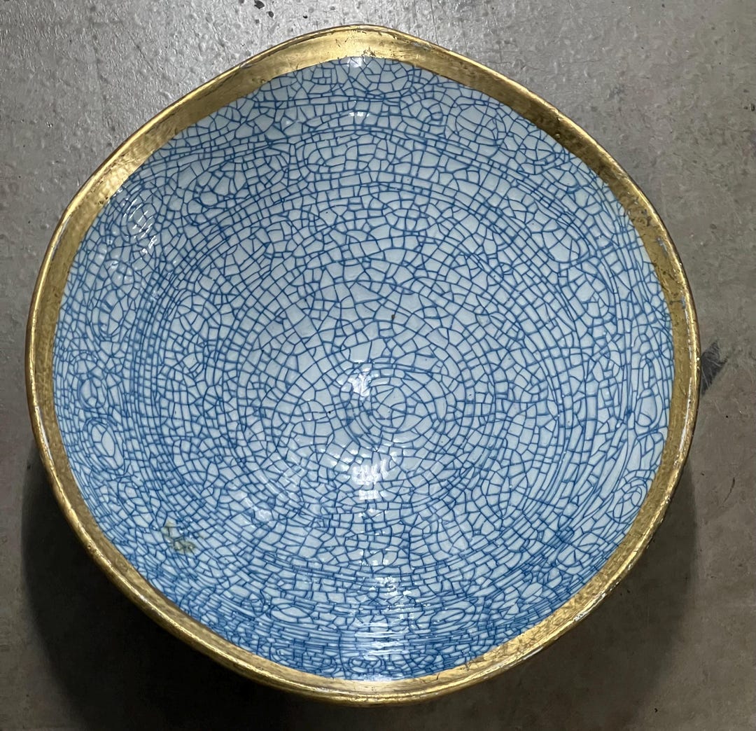 Ceramiche Artistiche Giglio Italy Pasta Bowl Charger Plate Handmade ...