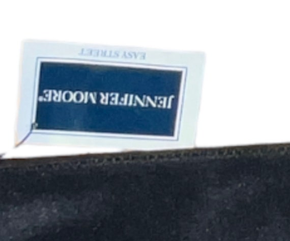 Vintage New Jennifer Moore Black Shoulder Purse. - Gem