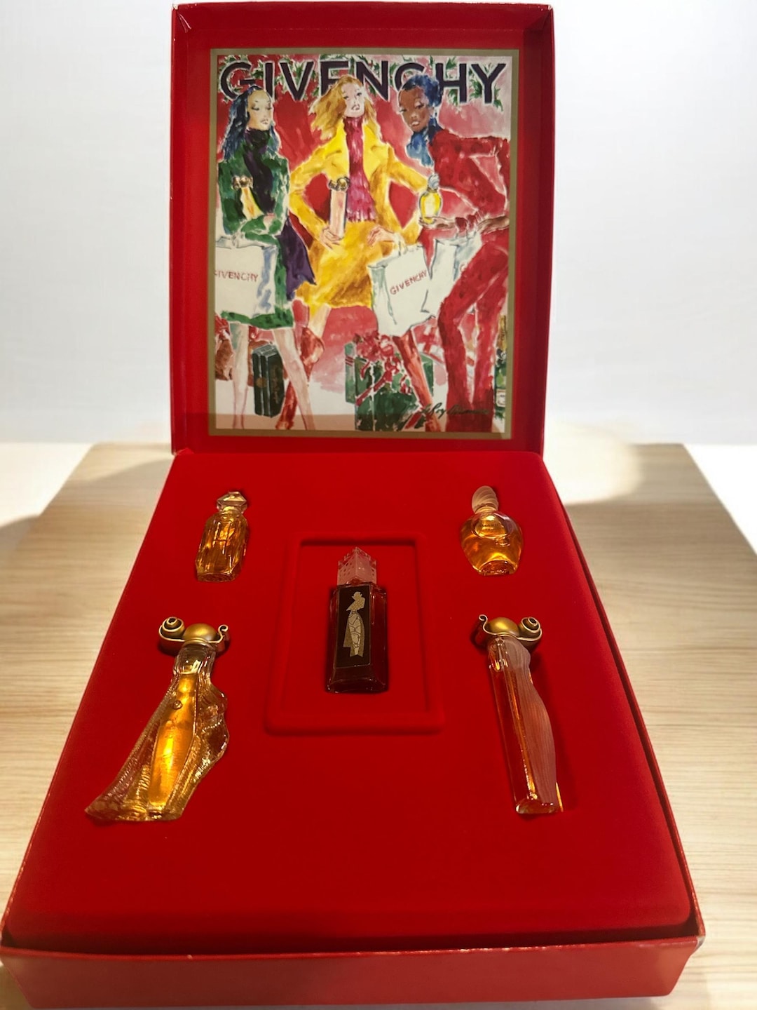 VINTAGE Givenchy Mini Perfume Sample Set - Set of 5 NIB - Old Stock - Etsy