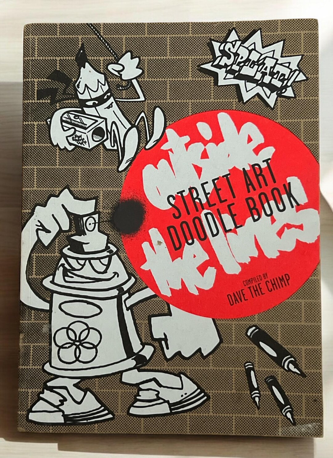 Dave the Chimp. Street Art Doodle Book: Outside the Lines - Etsy